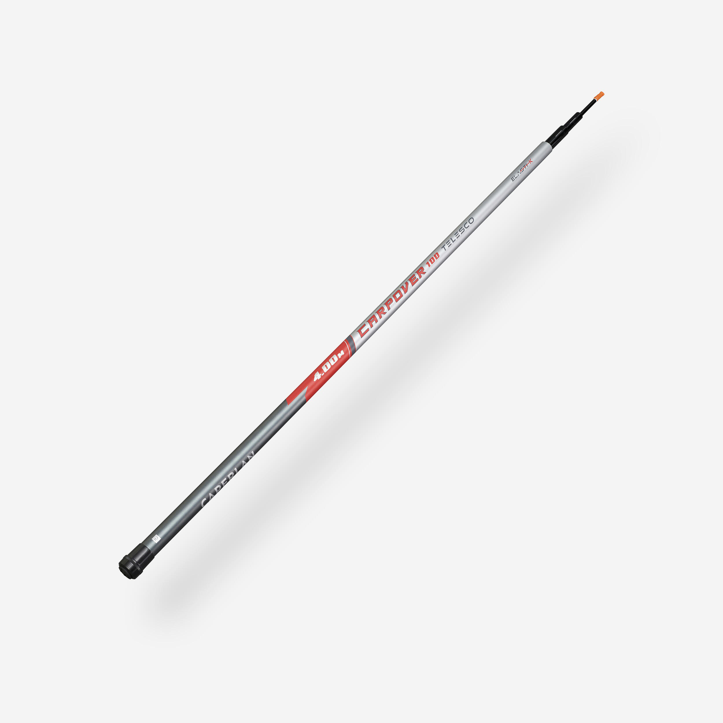 4M TELESCOPIC ROD + RUBBER BAND TIP CARPOVER 100 FOR CARP FISHING ...
