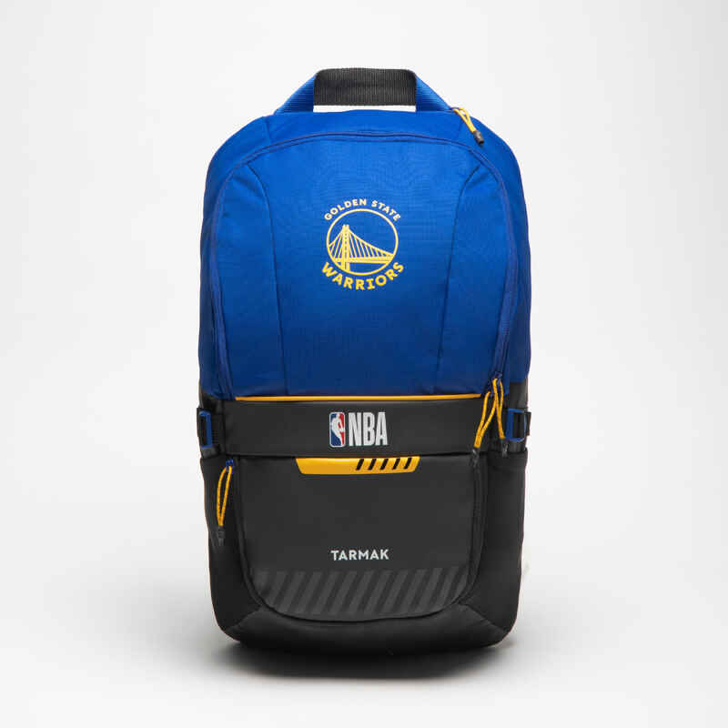25L Basketball Backpack NBA 500 - Blue/Golden State Warriors - Decathlon