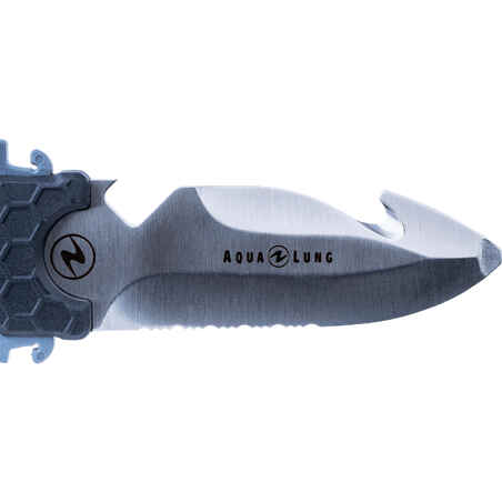SMALL SQUEEZE Blunt Scuba Diving Knife - Decathlon