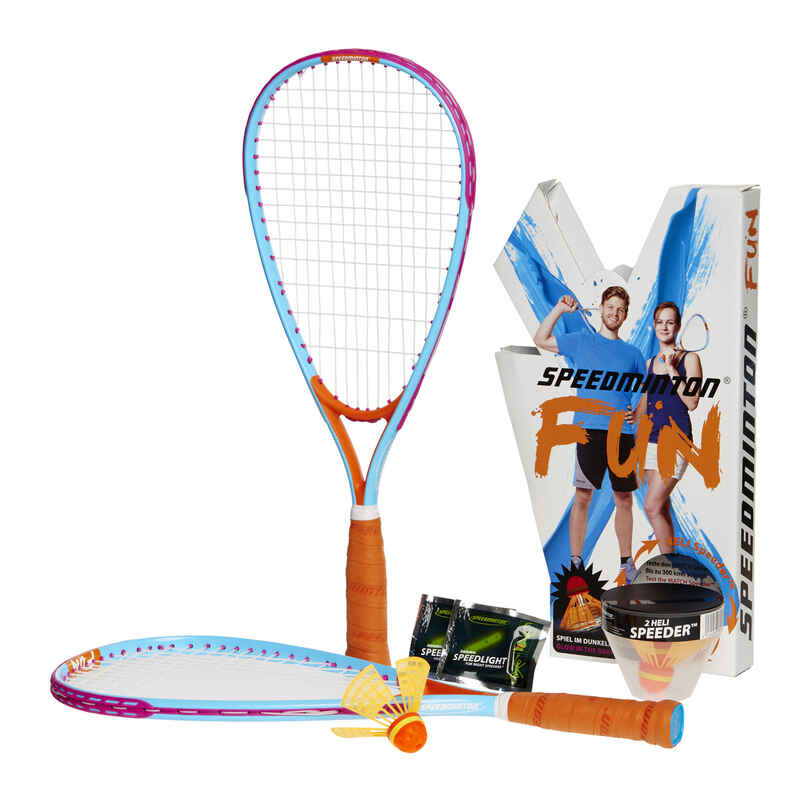 Schlägerset Crossminton Fun Set Mesh | SPEEDMINTON | DECATHLON