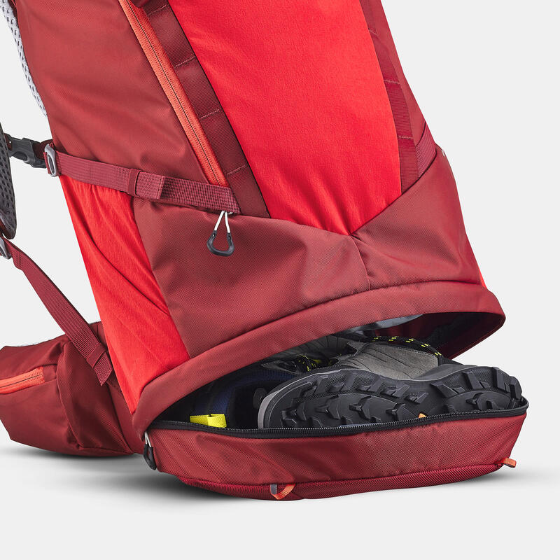 Mochila de montaña y trekking Niños 40L+10L Quechua MH500 | Decathlon