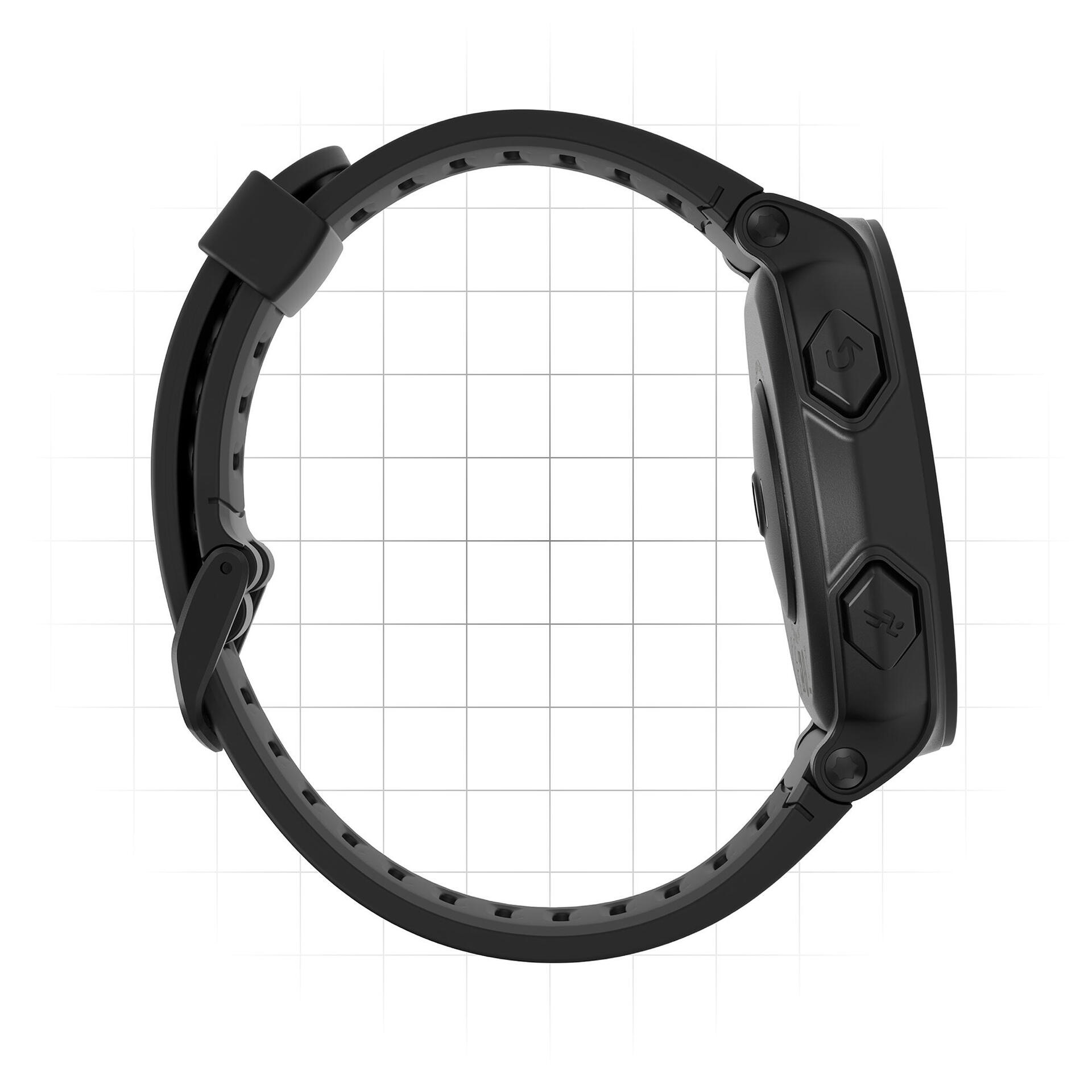 KIPRUN BY COROS GPS 500 MULTISPORT SMARTWATCH - BLACK
