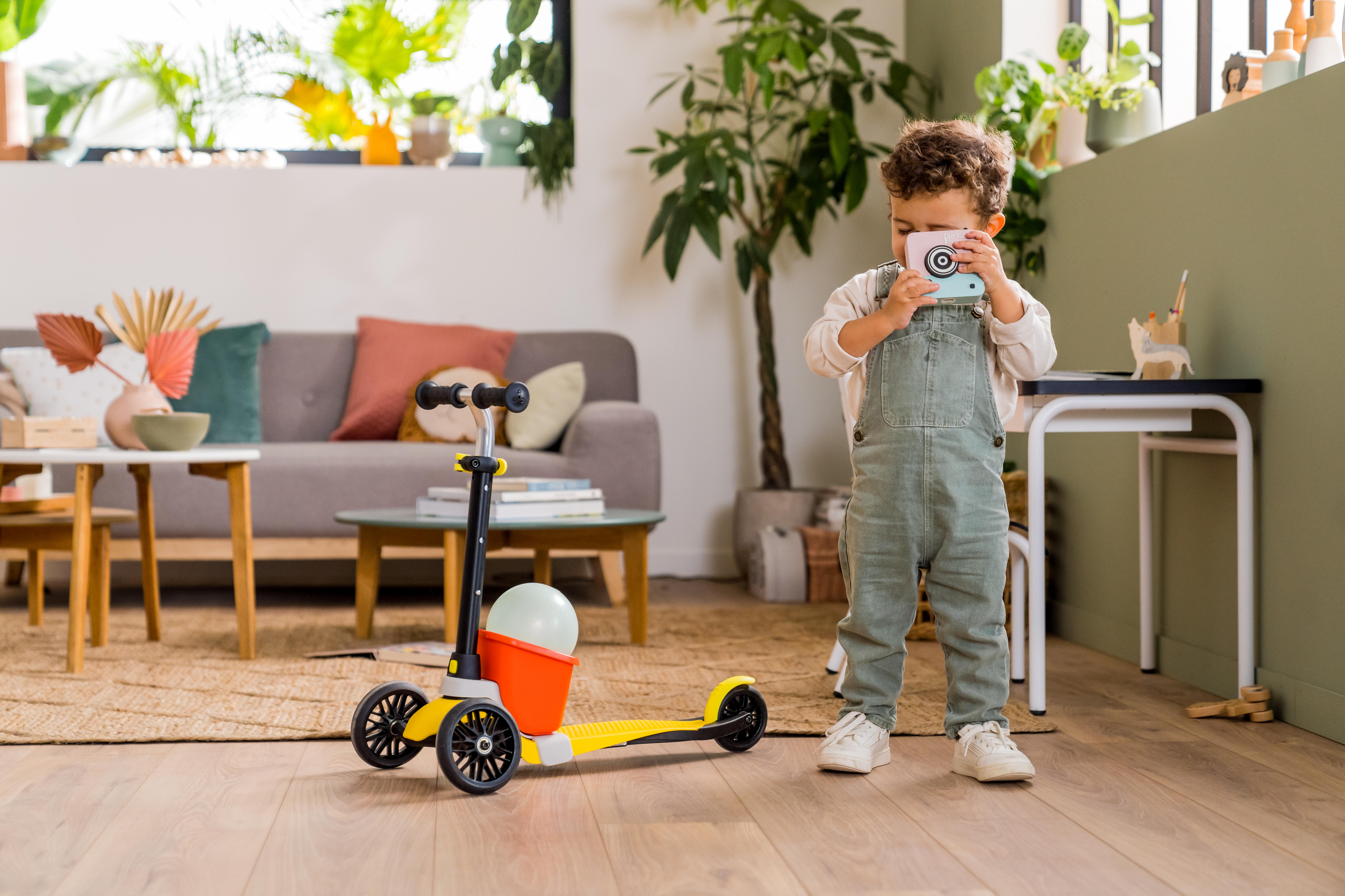 3-Wheeled Scooter Shell - B1 - Yellow - Oxelo - Decathlon