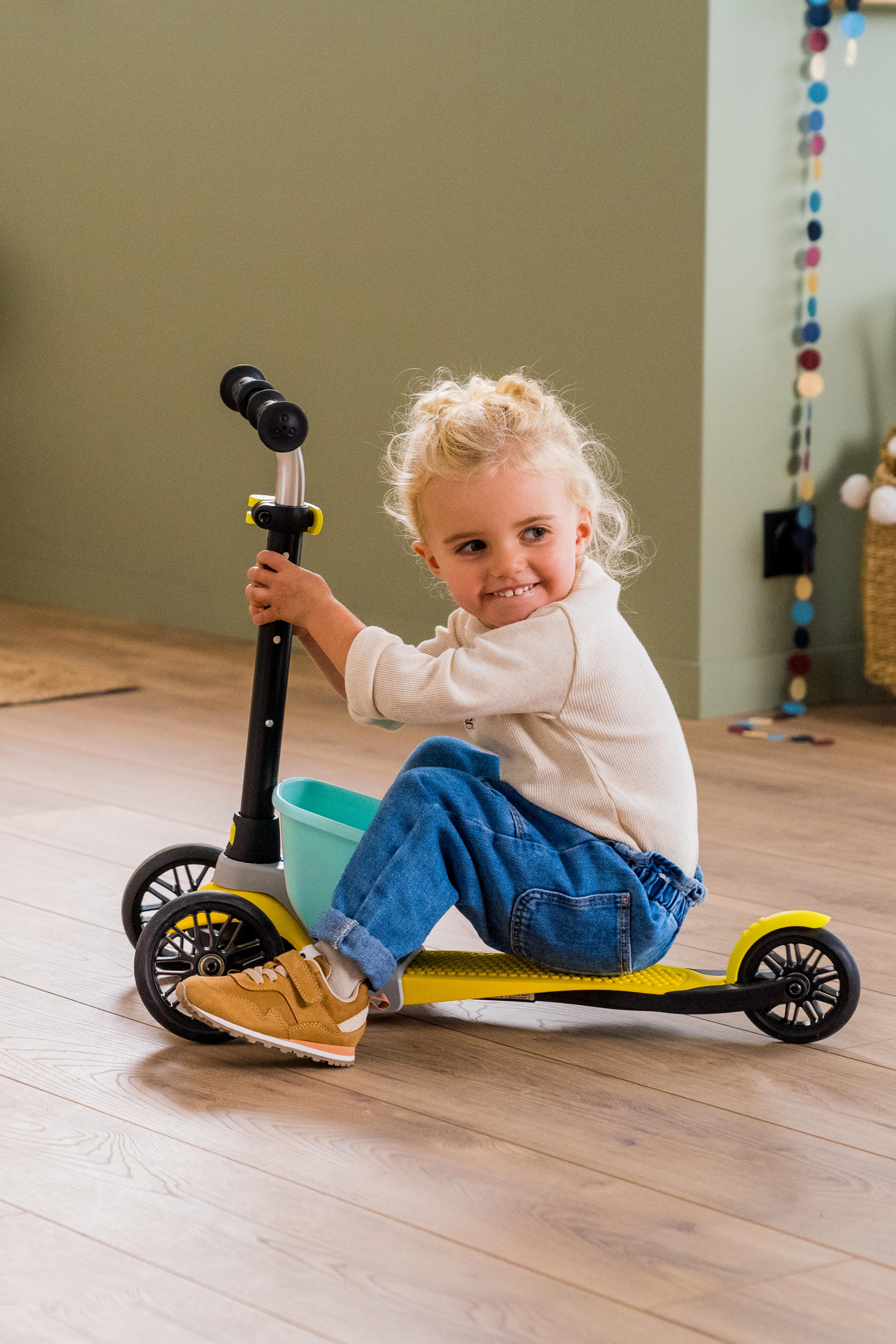 3-Wheeled Scooter Shell - B1 - Yellow - Oxelo - Decathlon