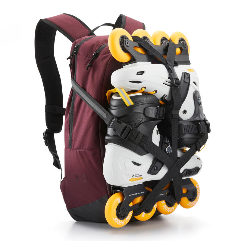 20-Litre Inline Skating Backpack BP100 OXELO - Decathlon