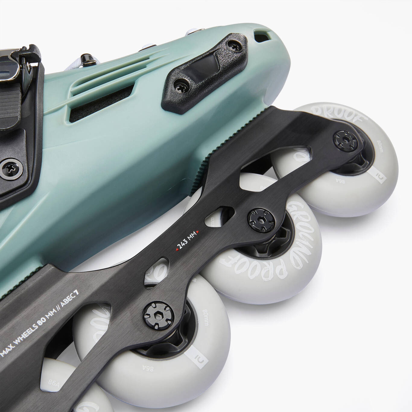 Adult Freeride Inline Skates MF500 - Light Khaki - Decathlon