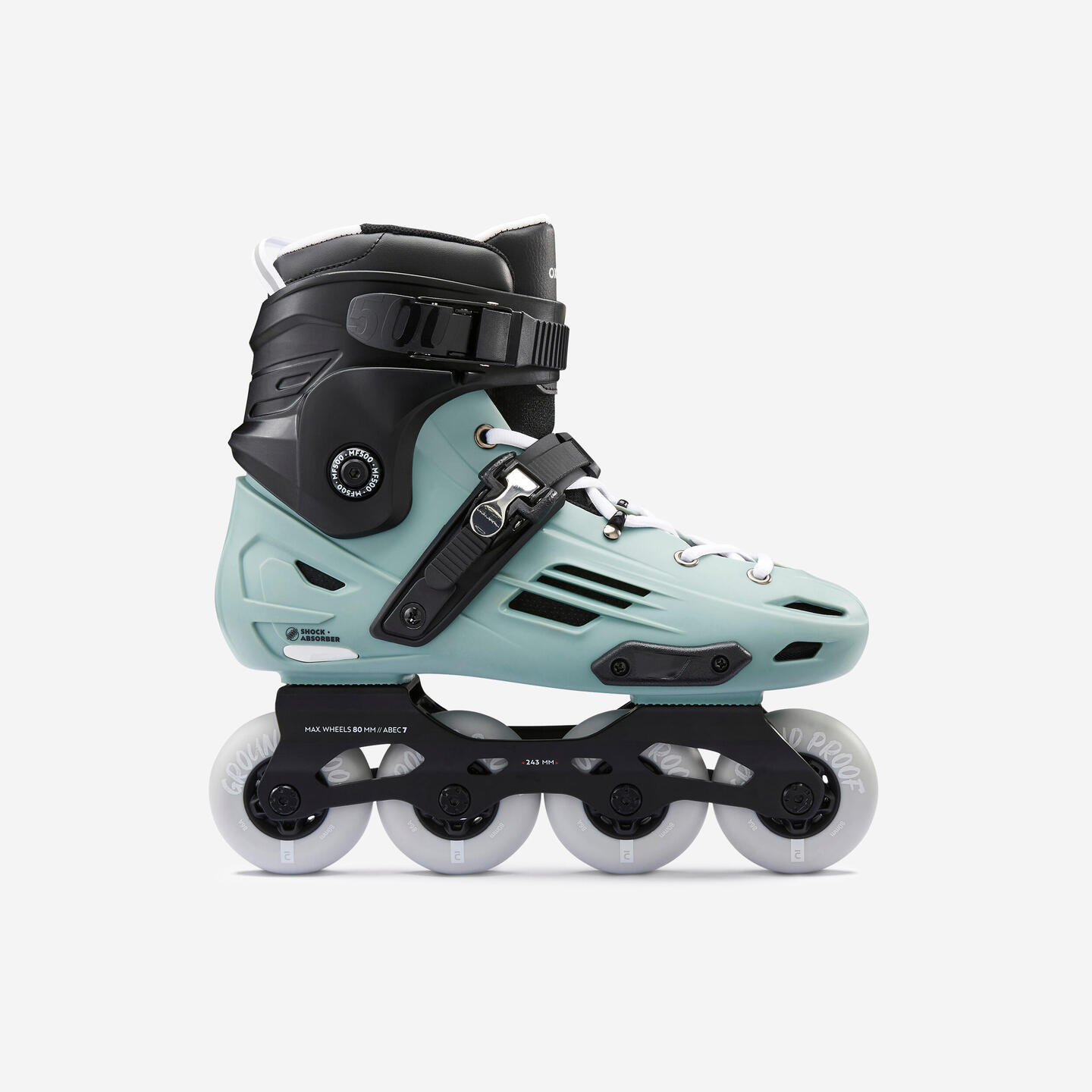 Adult Inline Skate MF 500 - Green