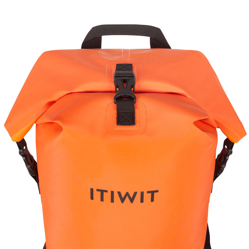 Waterproof bag IPX6 40 L orange ITIWIT - Decathlon