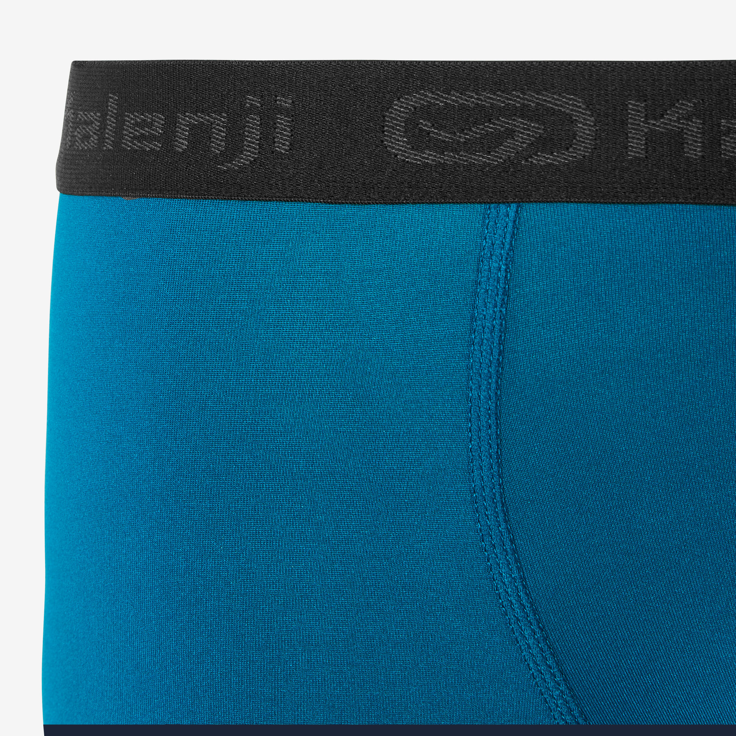 Men's breathable microfibre boxers - Blue - Decathlon