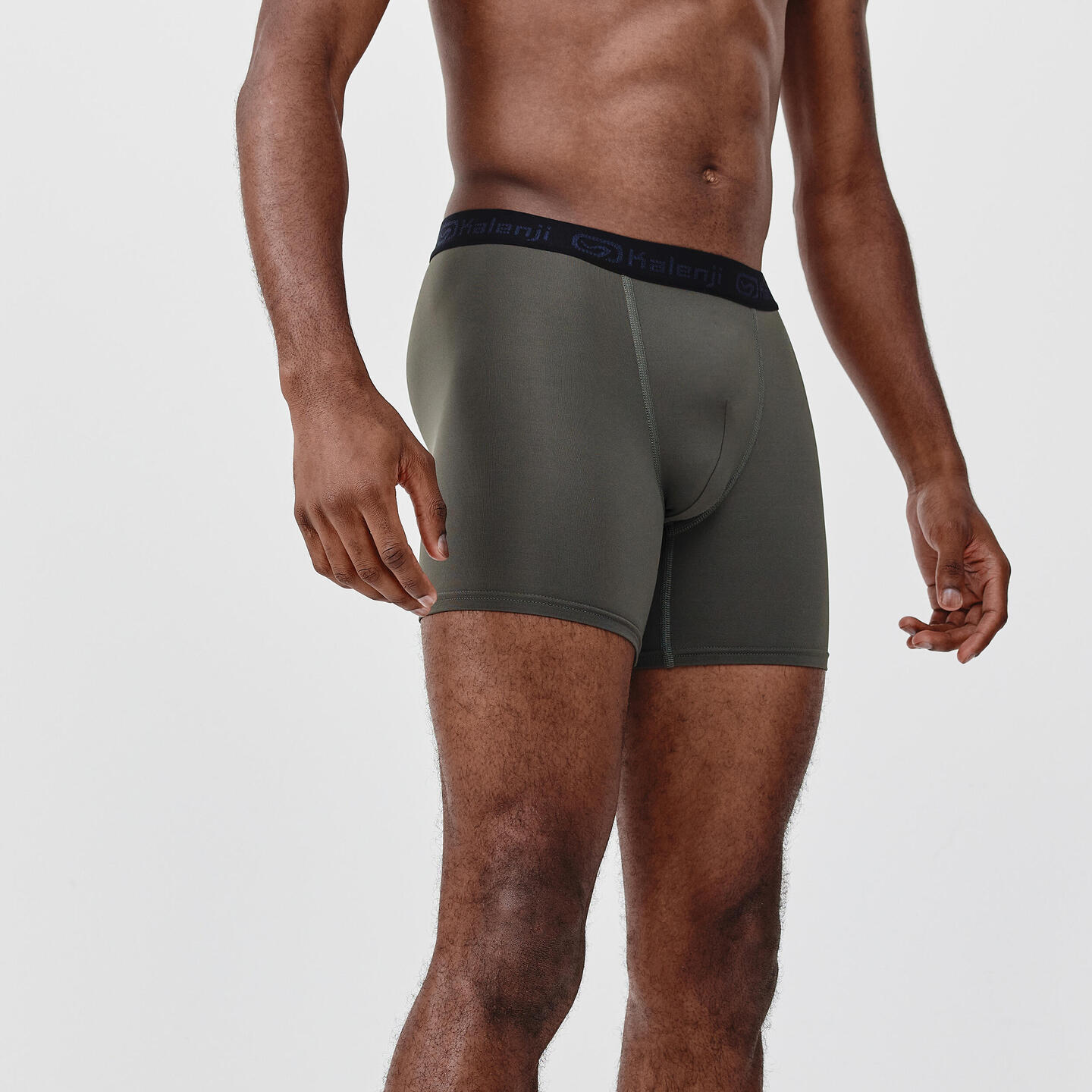MEN'S BREATHABLE RUNNING BOXERS KHAKI