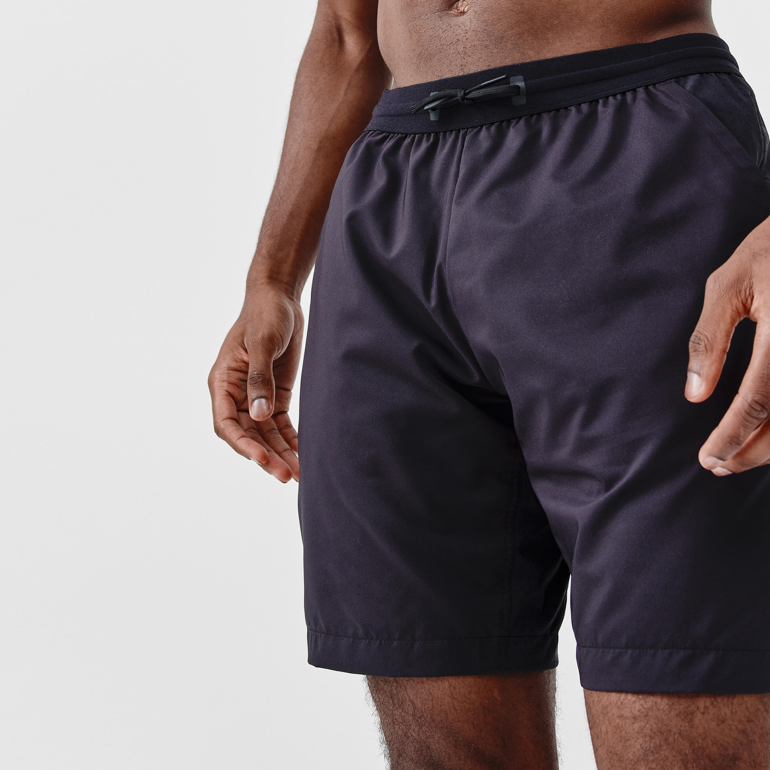 Men's Running Breathable Shorts Dry+ - Black