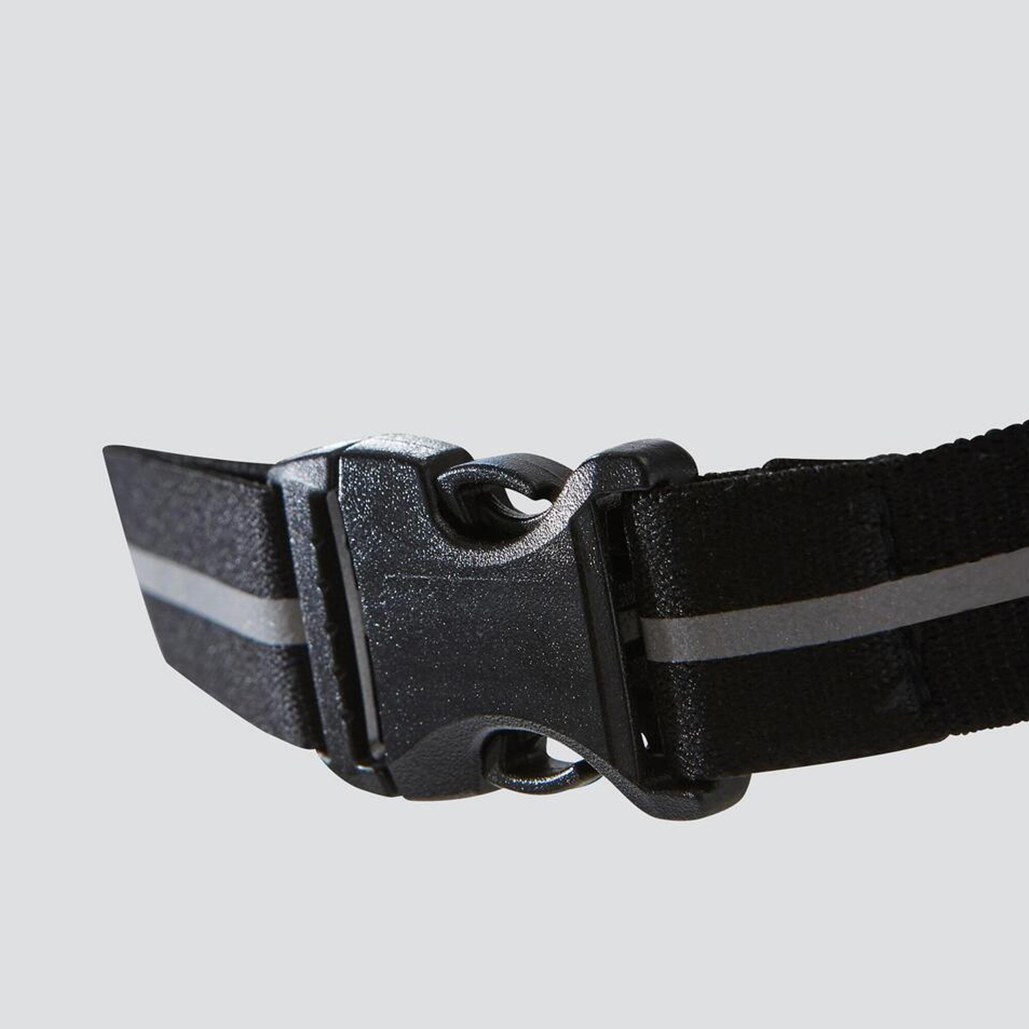 Running Chest Lamp Kiprun Run Light 250 - Black