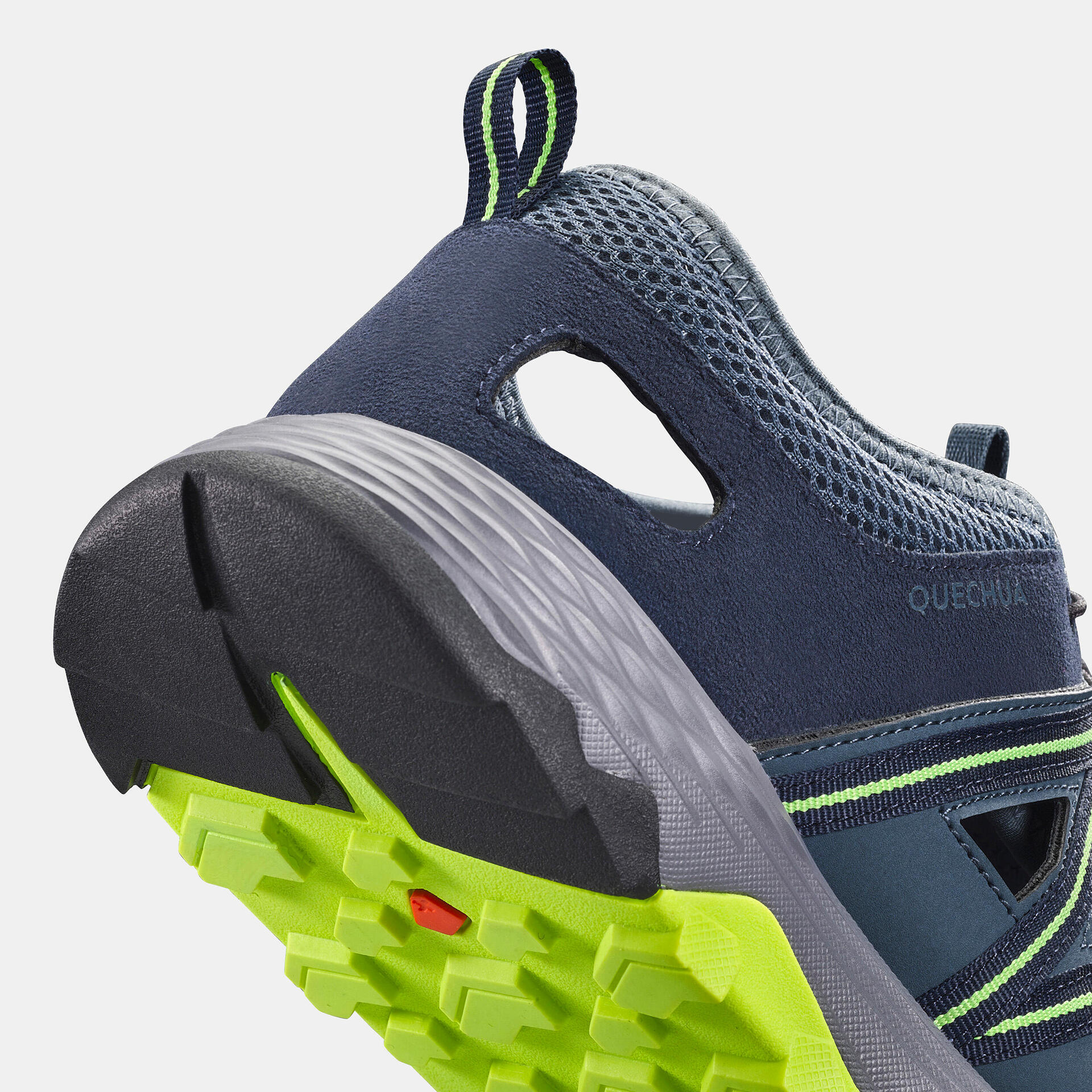 Sepatu Sandal Hiking Pria NH500 Fresh - Kuning Biru