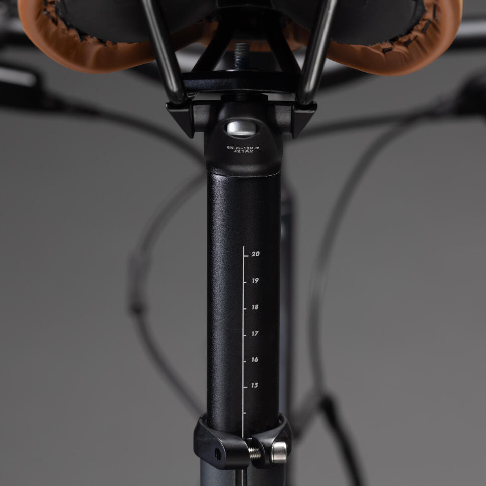 City Bike Long Distance 28 Zoll Elops LD900 LF Damen bordeauxrot ELOPS ...