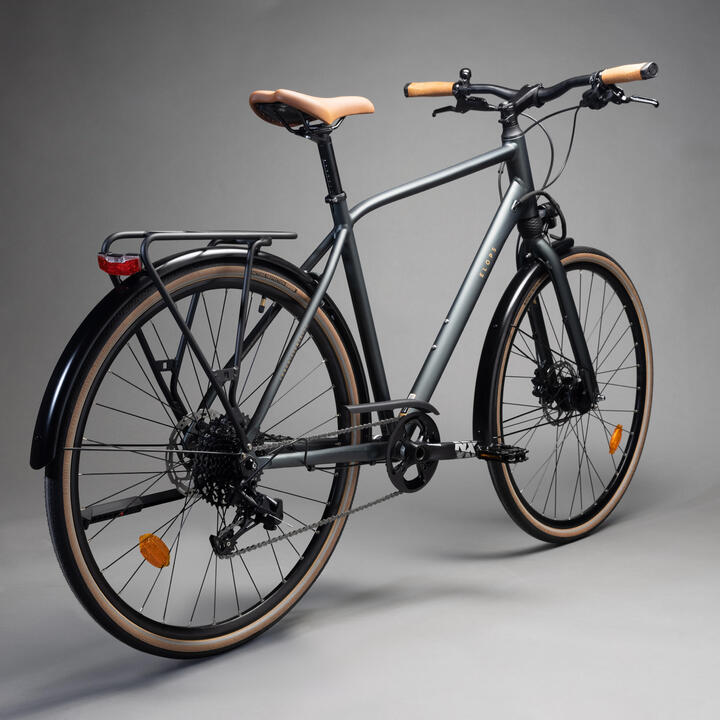 Rower miejski długodystansowy Elops 900 wysoka rama ELOPS | Decathlon