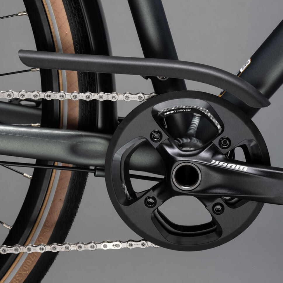 City Bike Long Distance 28 Zoll Elops LD900 LF Damen bordeauxrot ELOPS ...