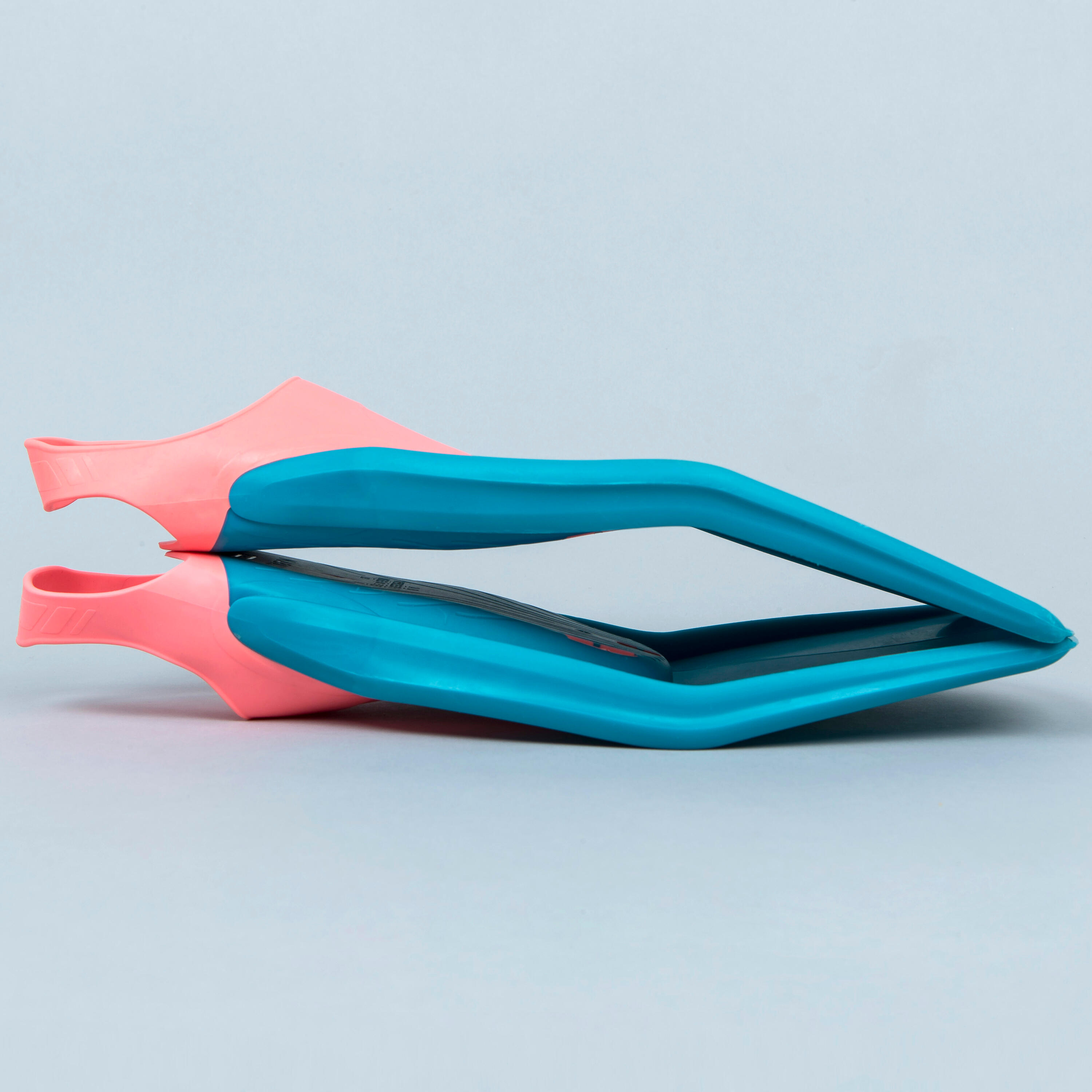 Aletas de Natación Tonifins 500 Azul Coral - Decathlon