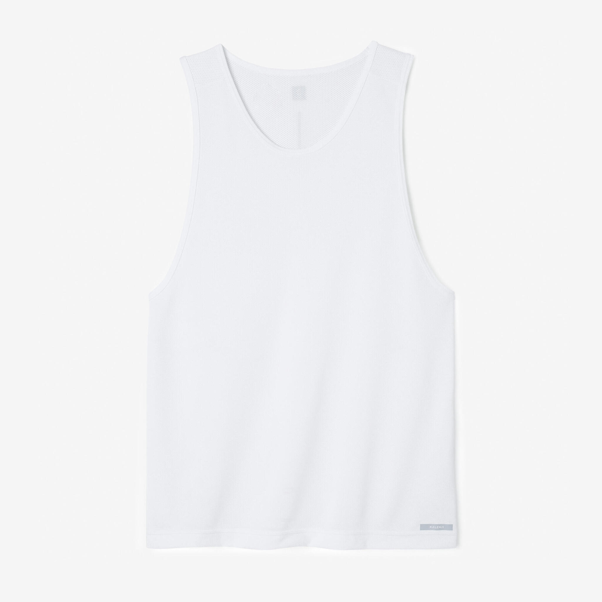 Men's Basic Running Tank Top - White
