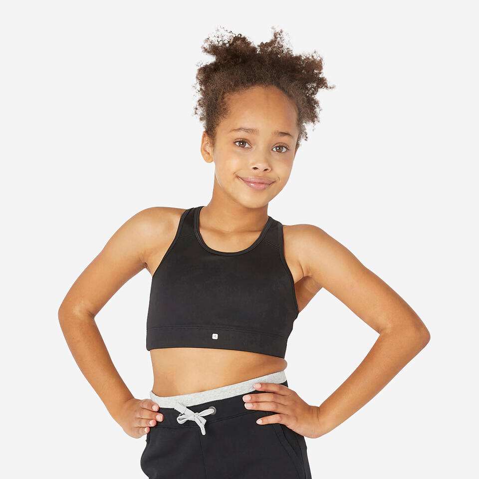 Dívčí crop topy | Decathlon