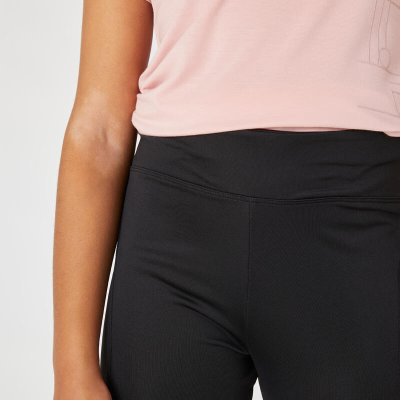 Легінси спортивні для дівчат чорні - Decathlon