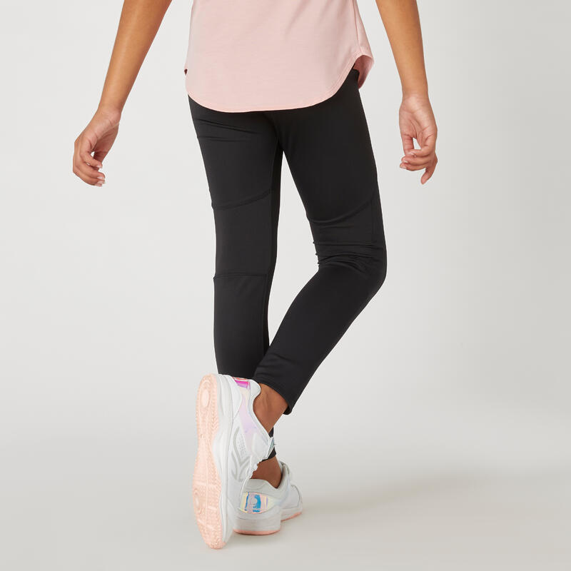 Легінси спортивні для дівчат чорні - Decathlon