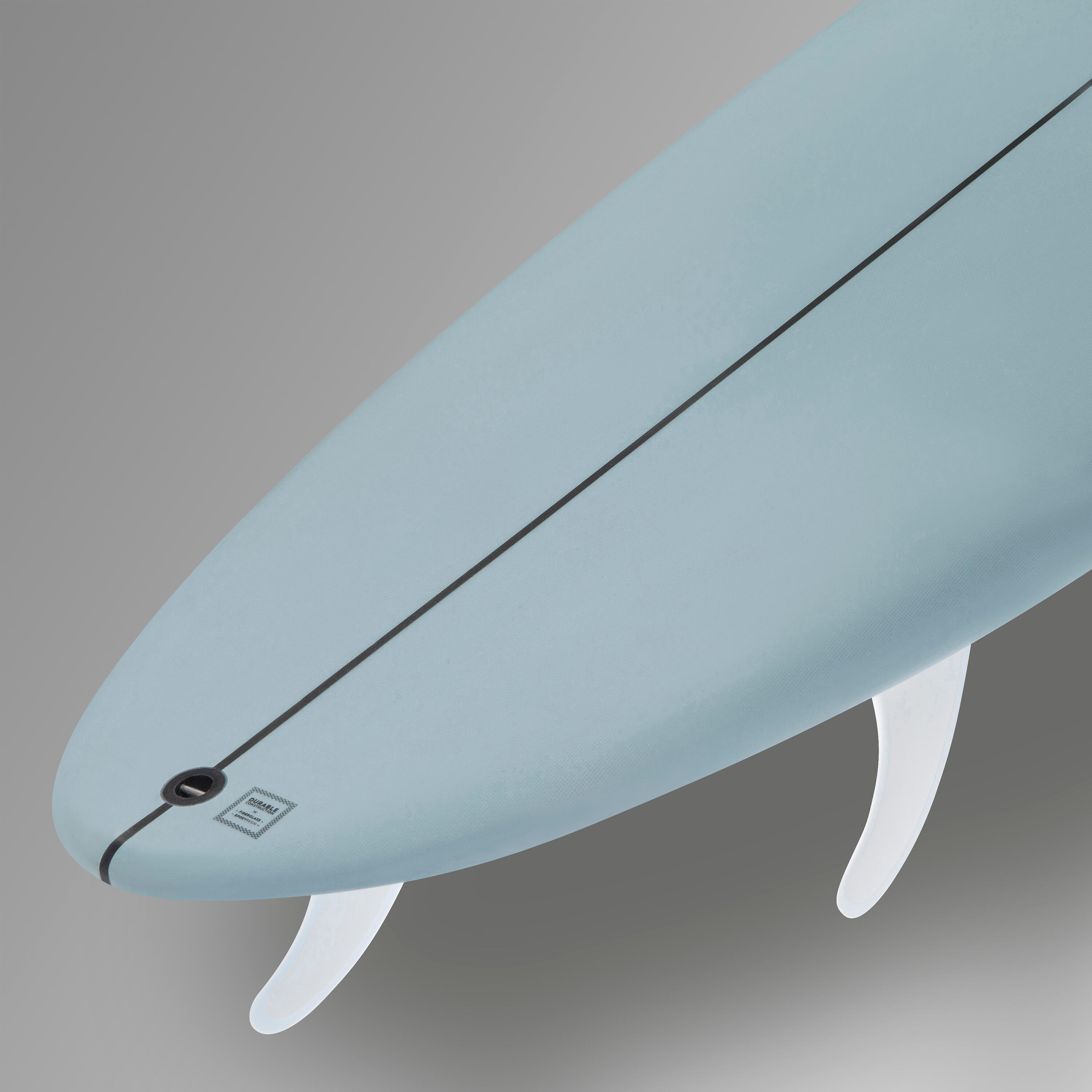 SURFBOARD 500 Hybrid 7' with three fins.