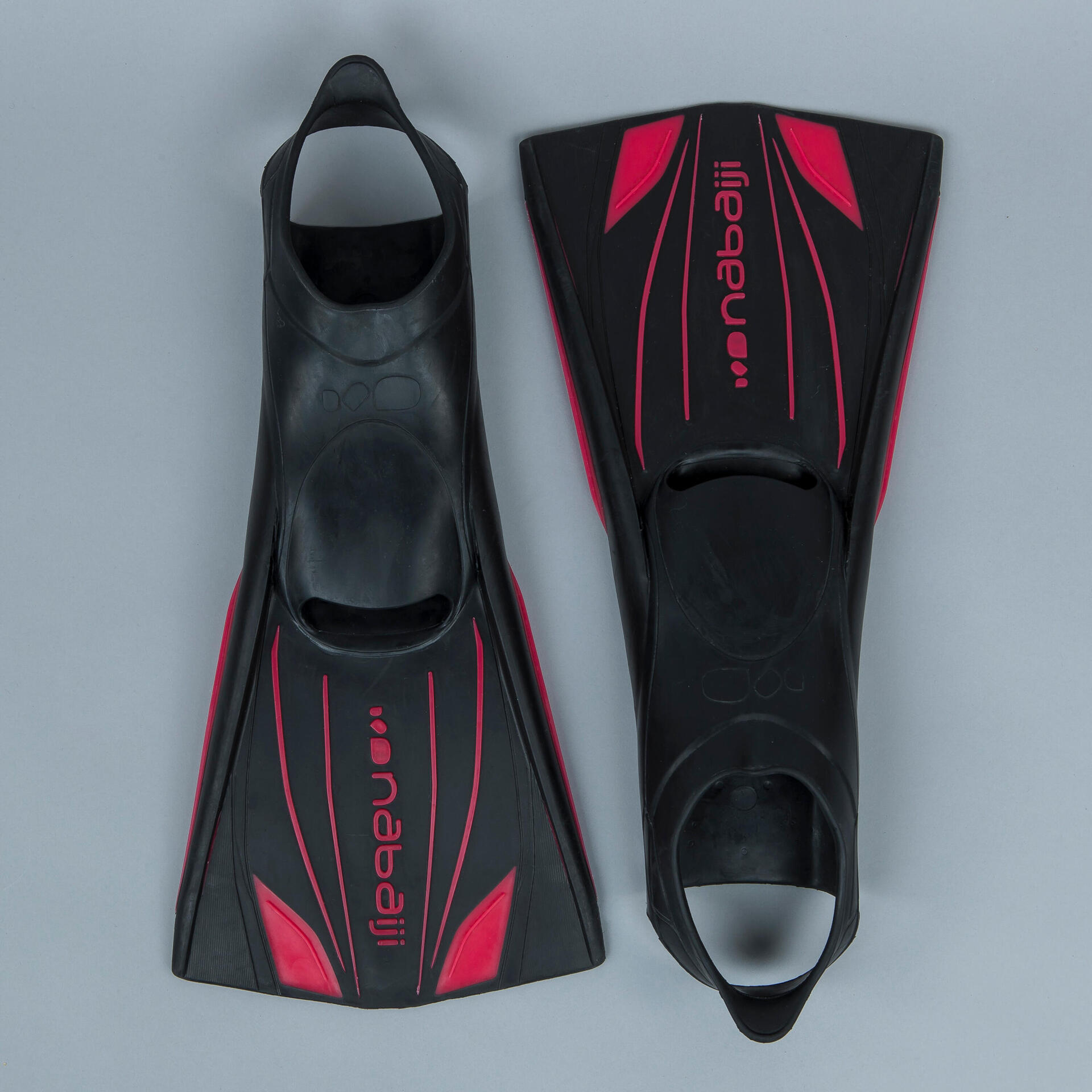 Swimming fins - Topfin black red