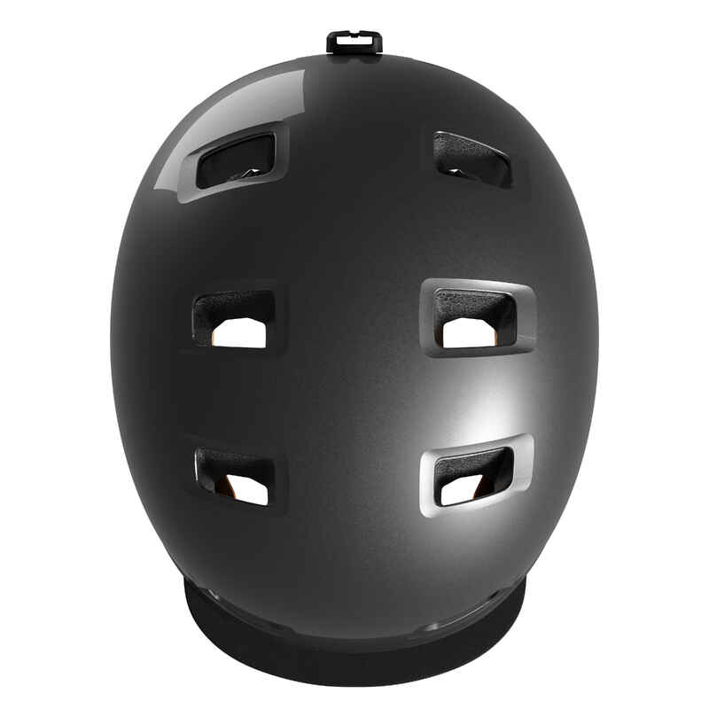Bowl City Bike Helmet 500 - Grey - Decathlon