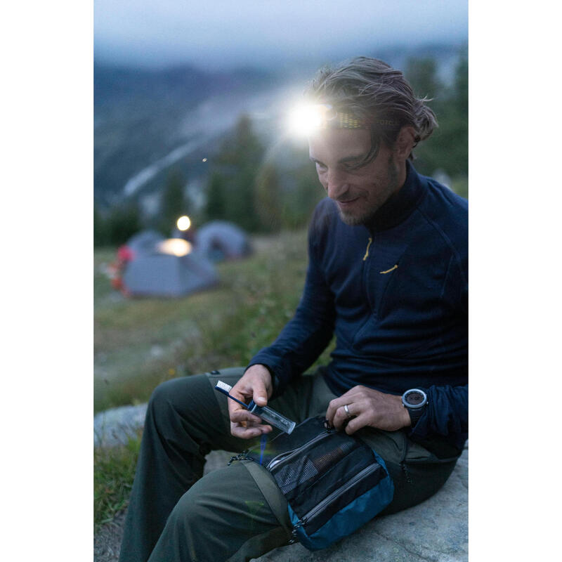 FORCLAZ Oplaadbare usb-hoofdlamp voor trekking HL900 400 lumen V2 ...