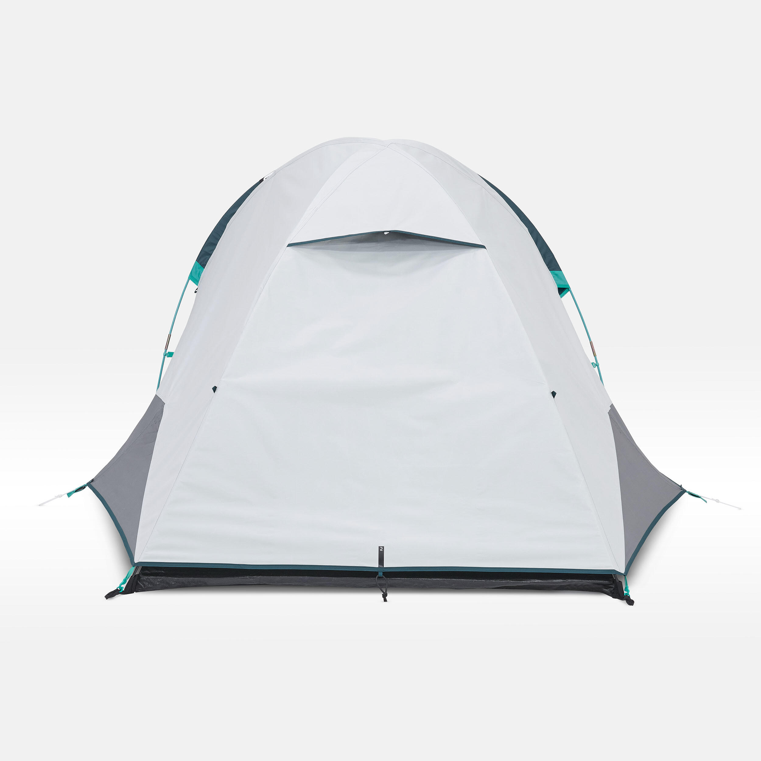MH 100 camping tent 2 person - no dye, Dark petrol blue - Quechua ...