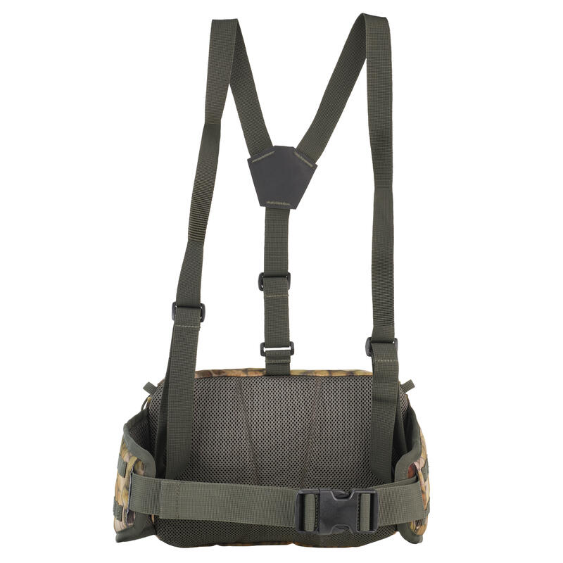 SILENT SLING BUM BAG 10 L - CAMOUFLAGE FURTIV SOLOGNAC - Decathlon