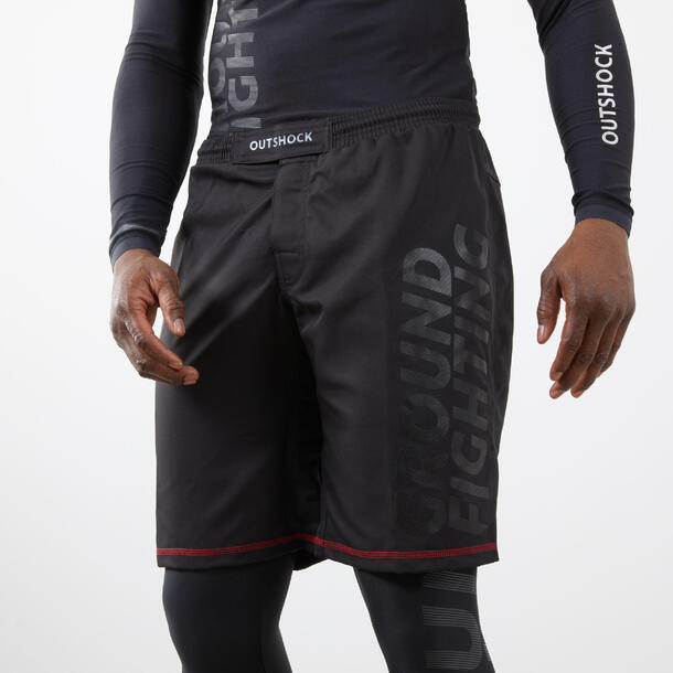 Men MMA / Grappling Fight Shorts Outshock - Black