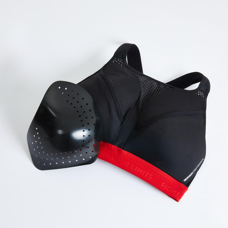 Boxing 2-In-1 Sports Bra: Support and Protection OUTSHOCK - Decathlon
