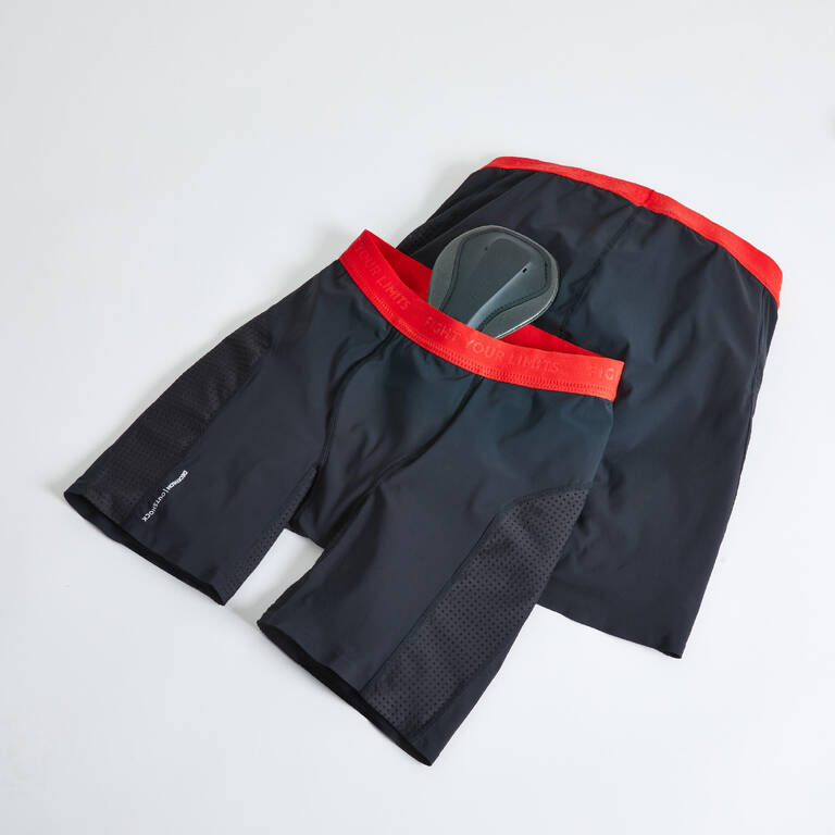 Women's Shorts + Removable Groin Guard 500 - Decathlon