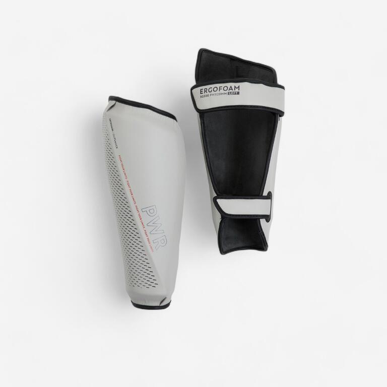 500 Ergo Boxing Shin Guard - Grey