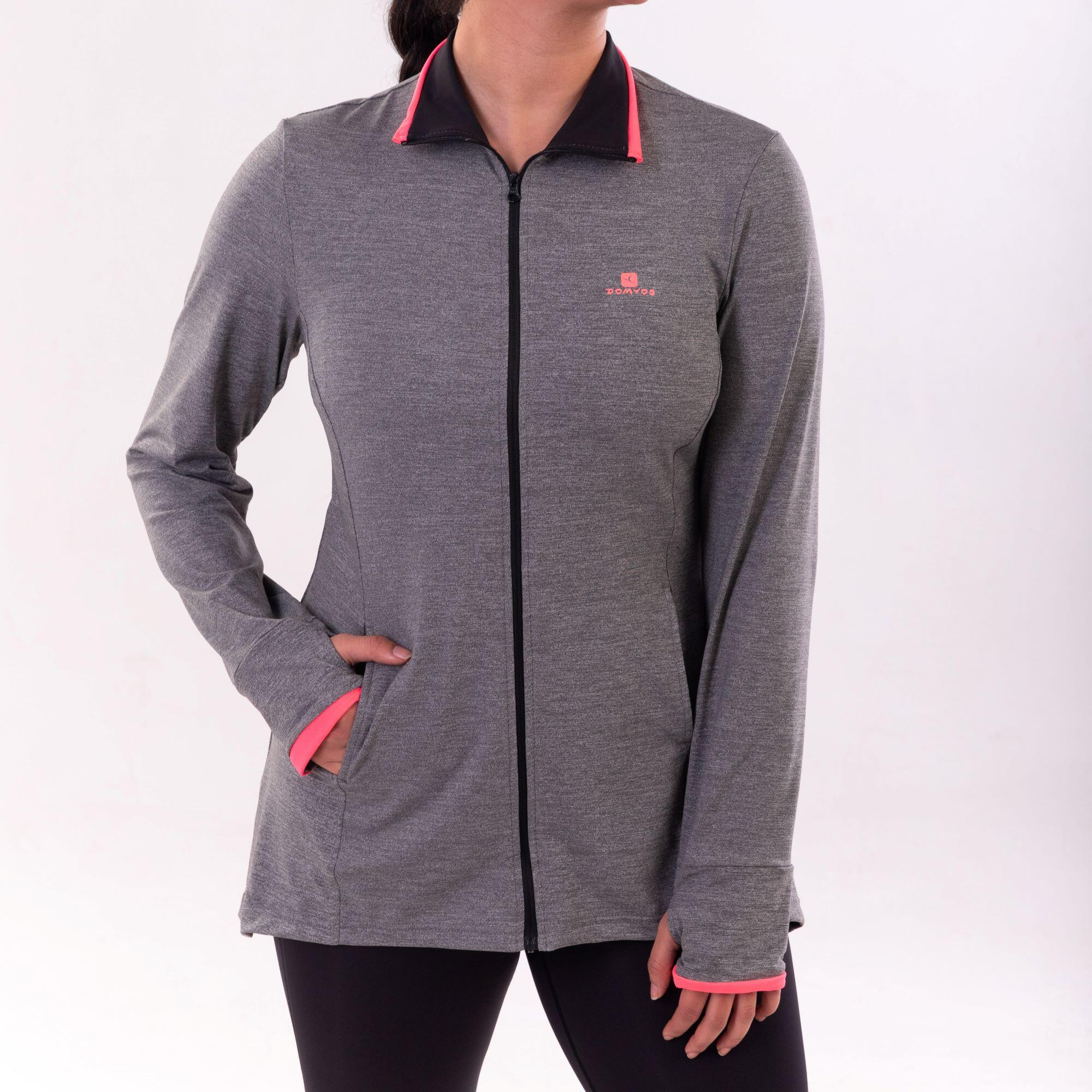 Long Fitness Jacket - Decathlon