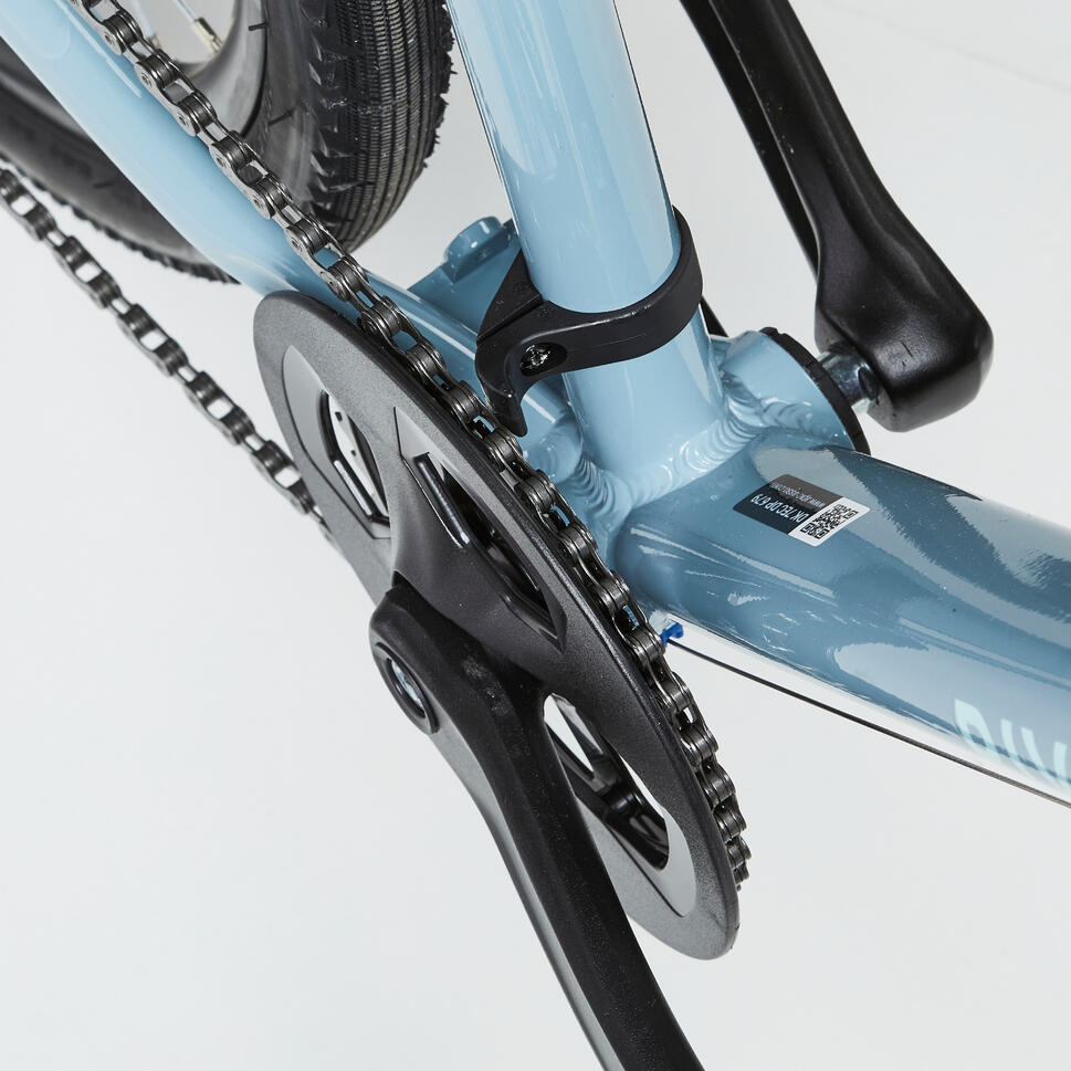 VÉLO TOUT CHEMIN RIVERSIDE 500 BLEU NUIT RIVERSIDE | Decathlon