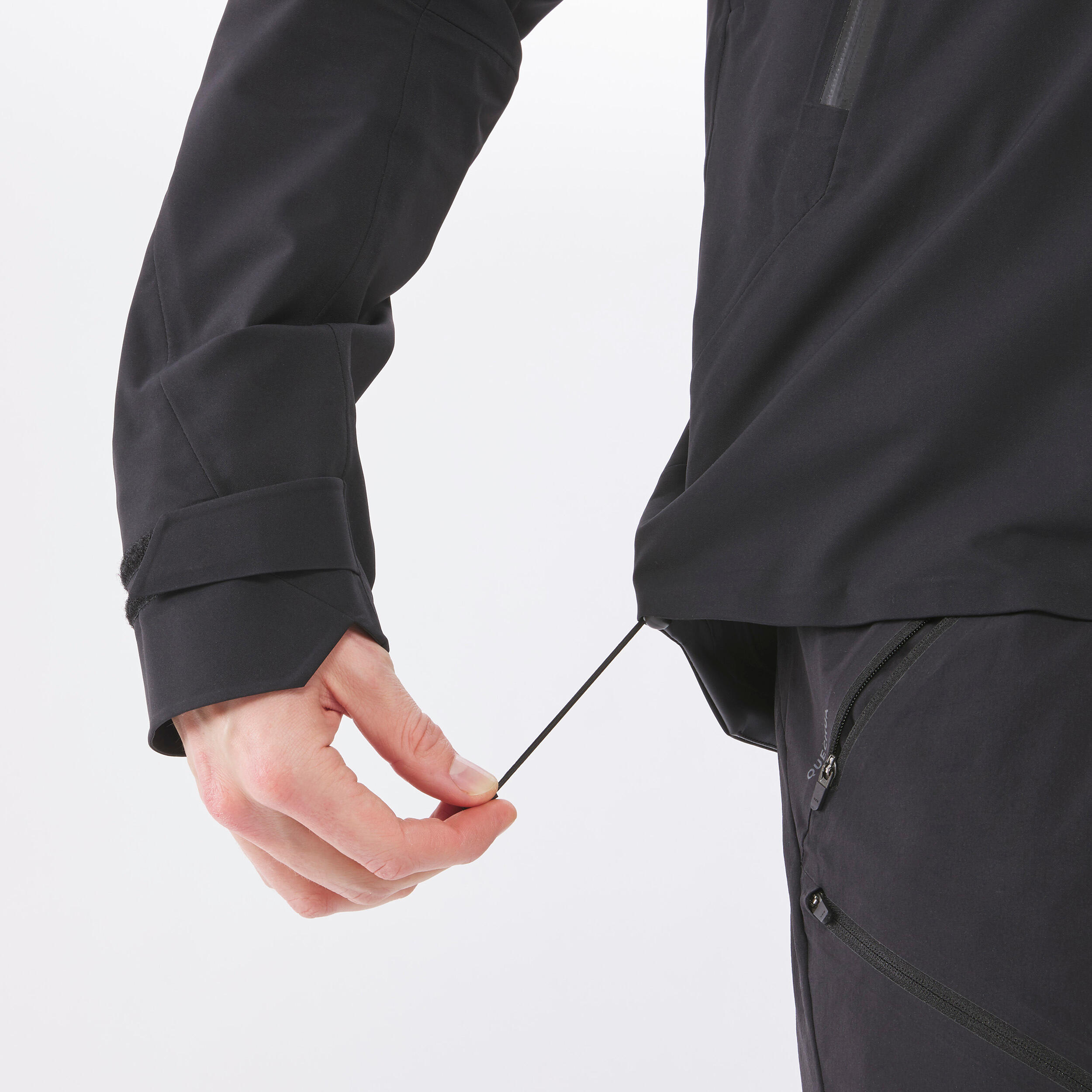 Men's waterpoof jacket - MH500 - Black