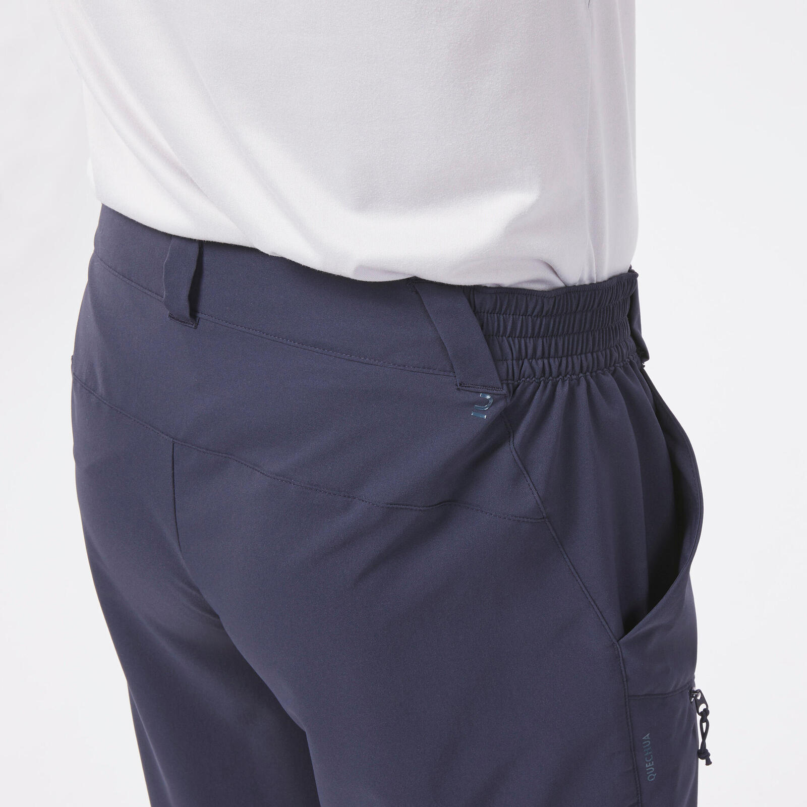 Pánske turistické nohavice MH100 odopínateľné - Decathlon
