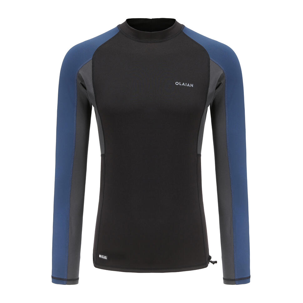 Tee Shirt Anti Uv Homme Manches Longues Surf 500 Olaian Decathlon