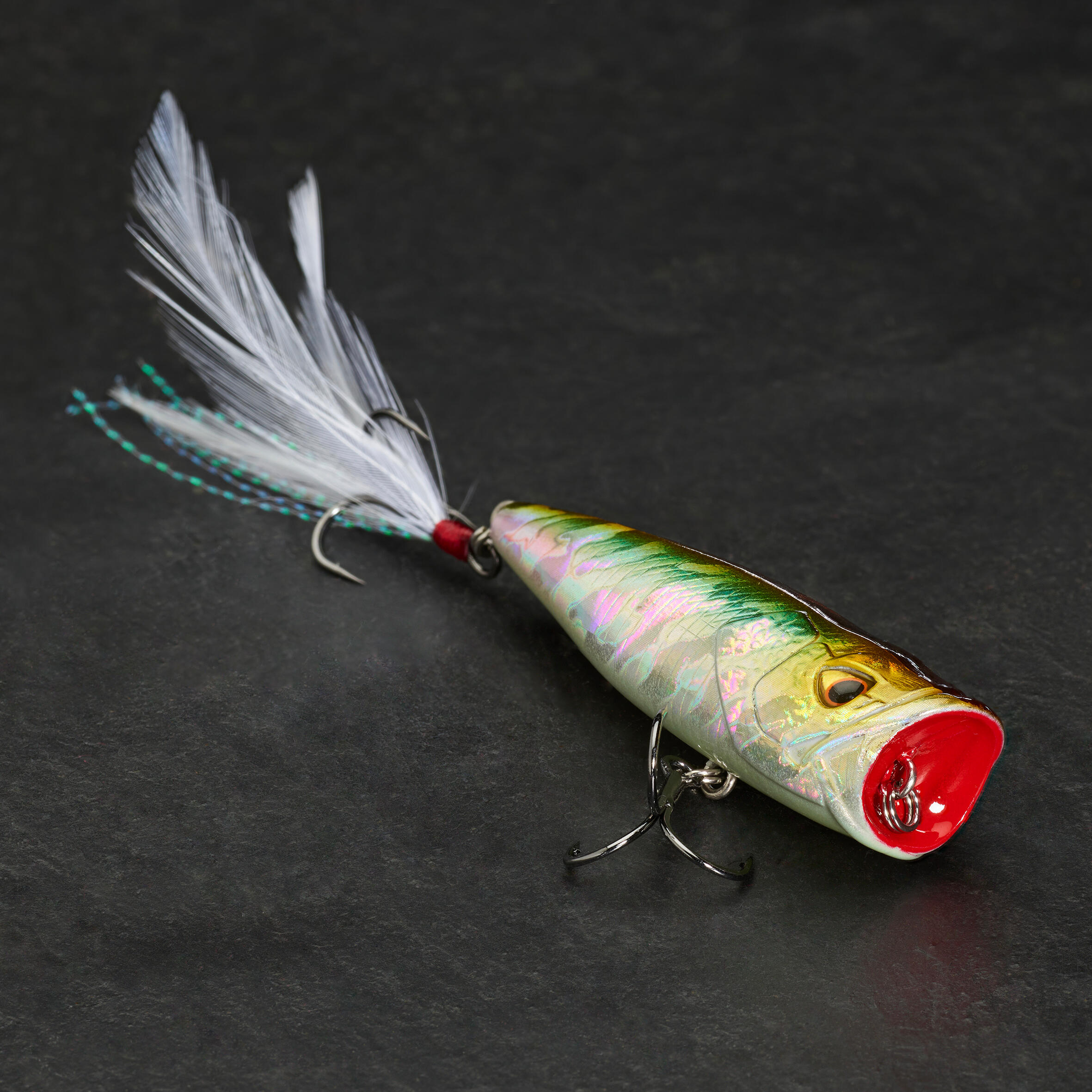 POPPER HARD LURE WXM PPR 65 F - GREEN BACK CAPERLAN | Decathlon