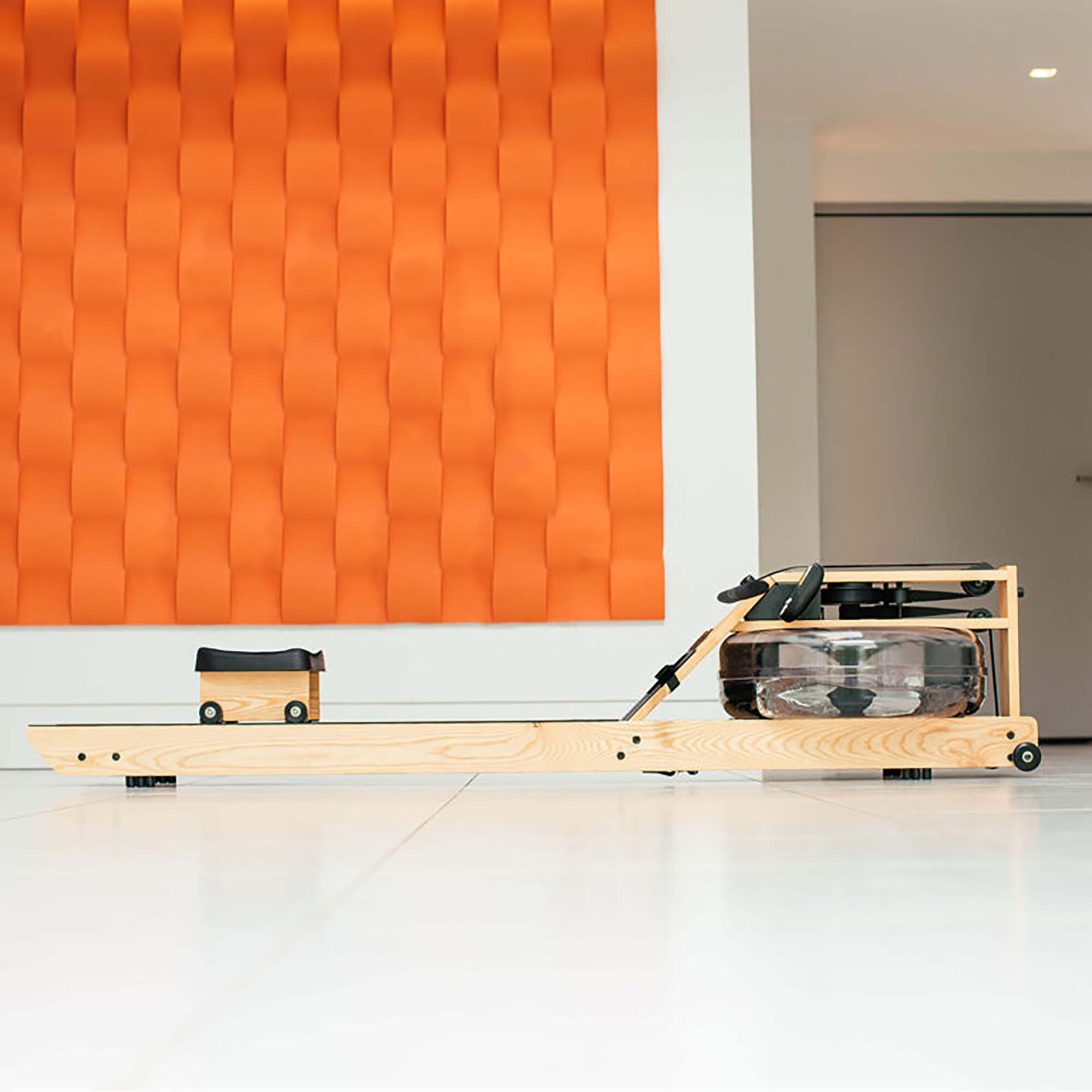 Water Rower Rudergerät VR3 Pure Design aus Holz mit Wasserwiderstand ...
