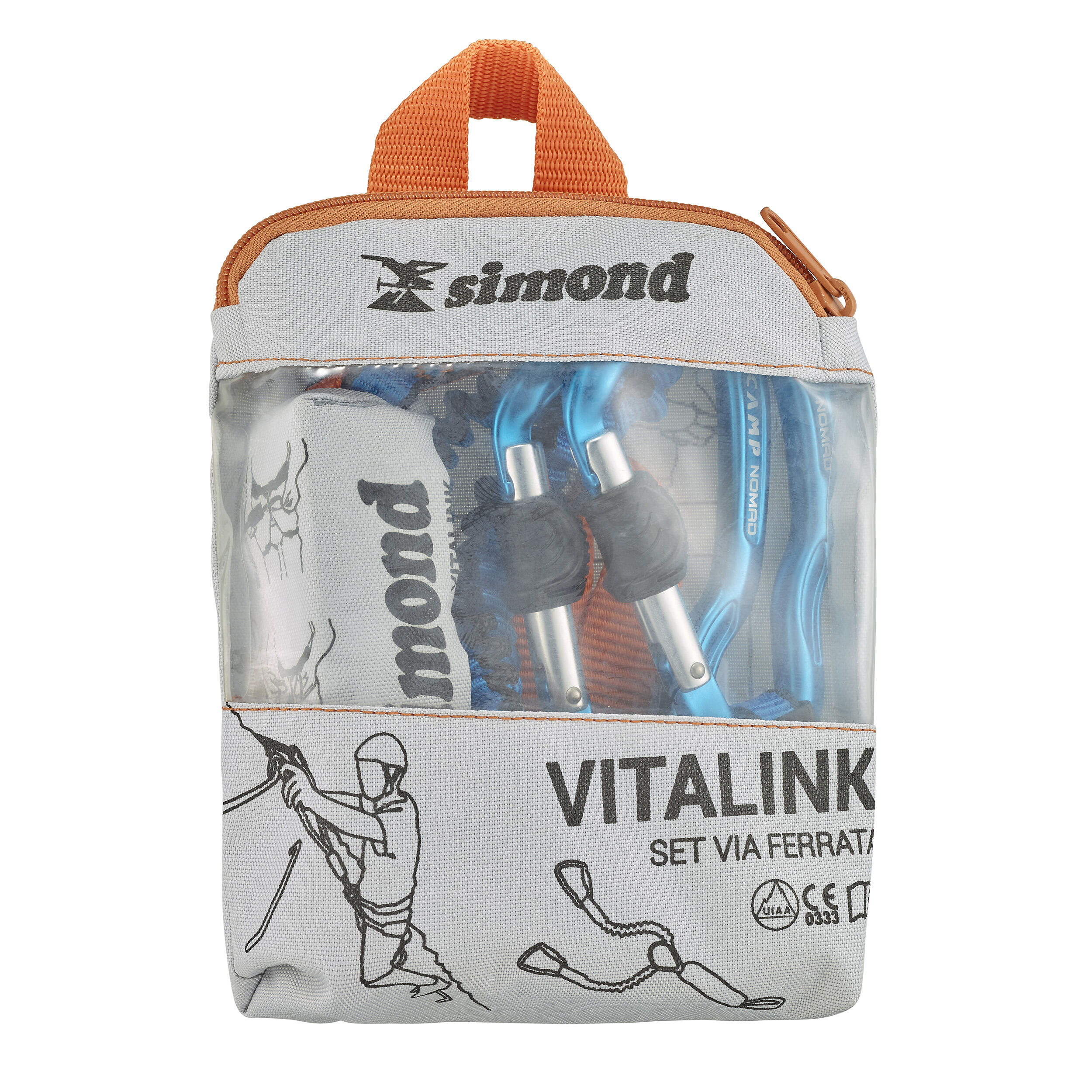 SET VOOR VIA FERRATA - VITALINK V2 | SIMOND | Decathlon.nl
