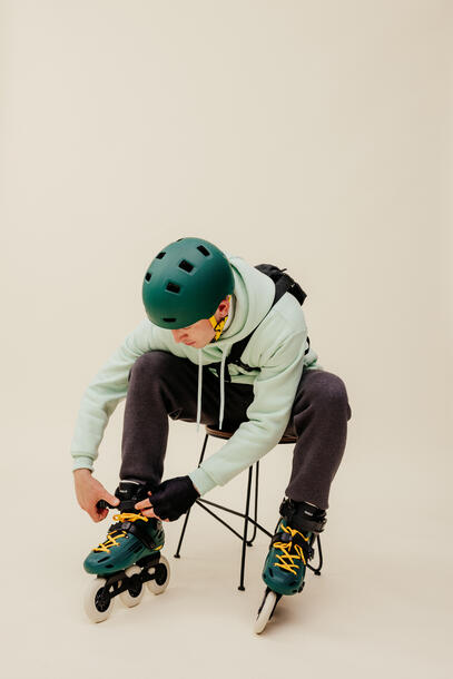 Adult Inline Skates Oxelo MF 900 - Green Yellow