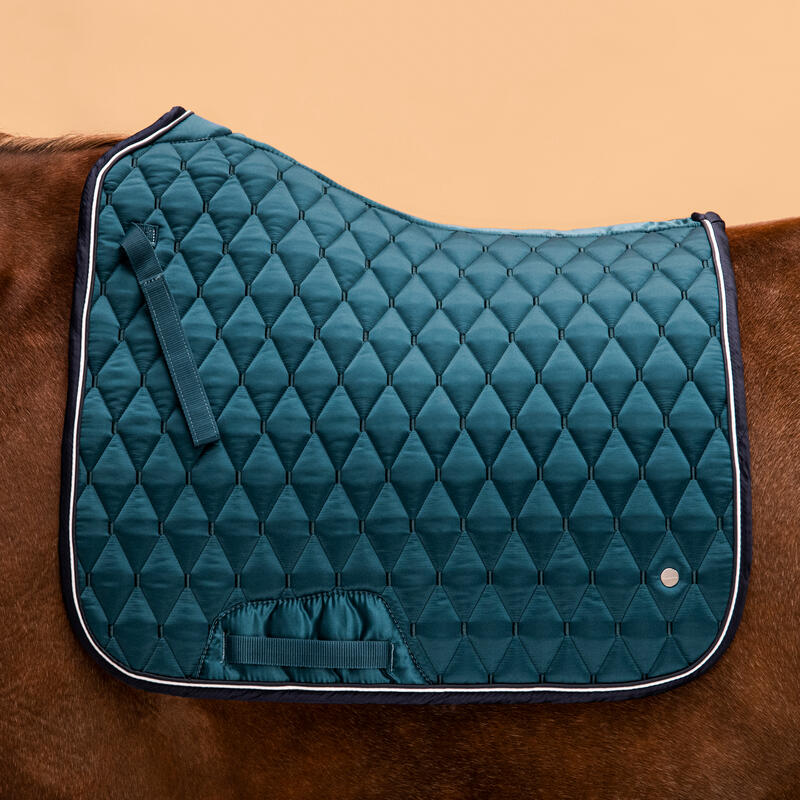 ВЫЕЗДКОВЫЙ ВАЛЬТРАП ЗЕЛЕНЫЙ DRESSAGE 900 - Decathlon