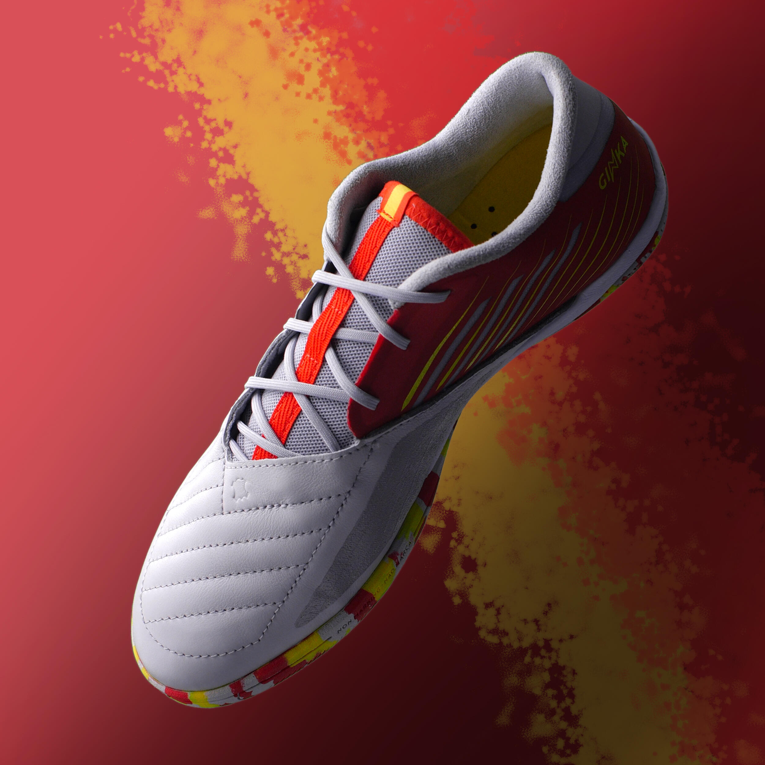 Futsal Leather Trainers Ginka 900 - Limited Edition Spain - Decathlon