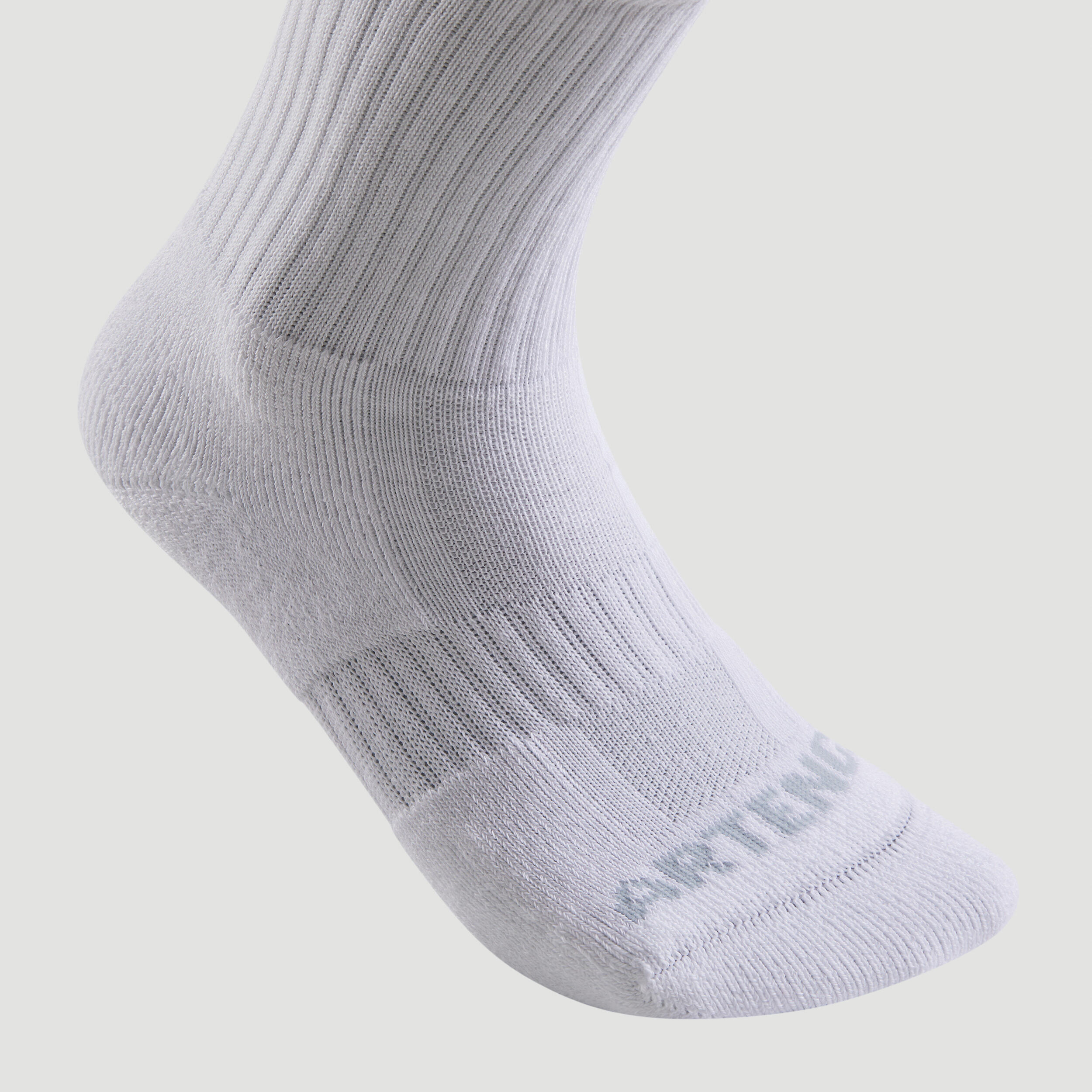 High Tennis Socks x3 - RS 500 White - Snow white - Decathlon - Decathlon