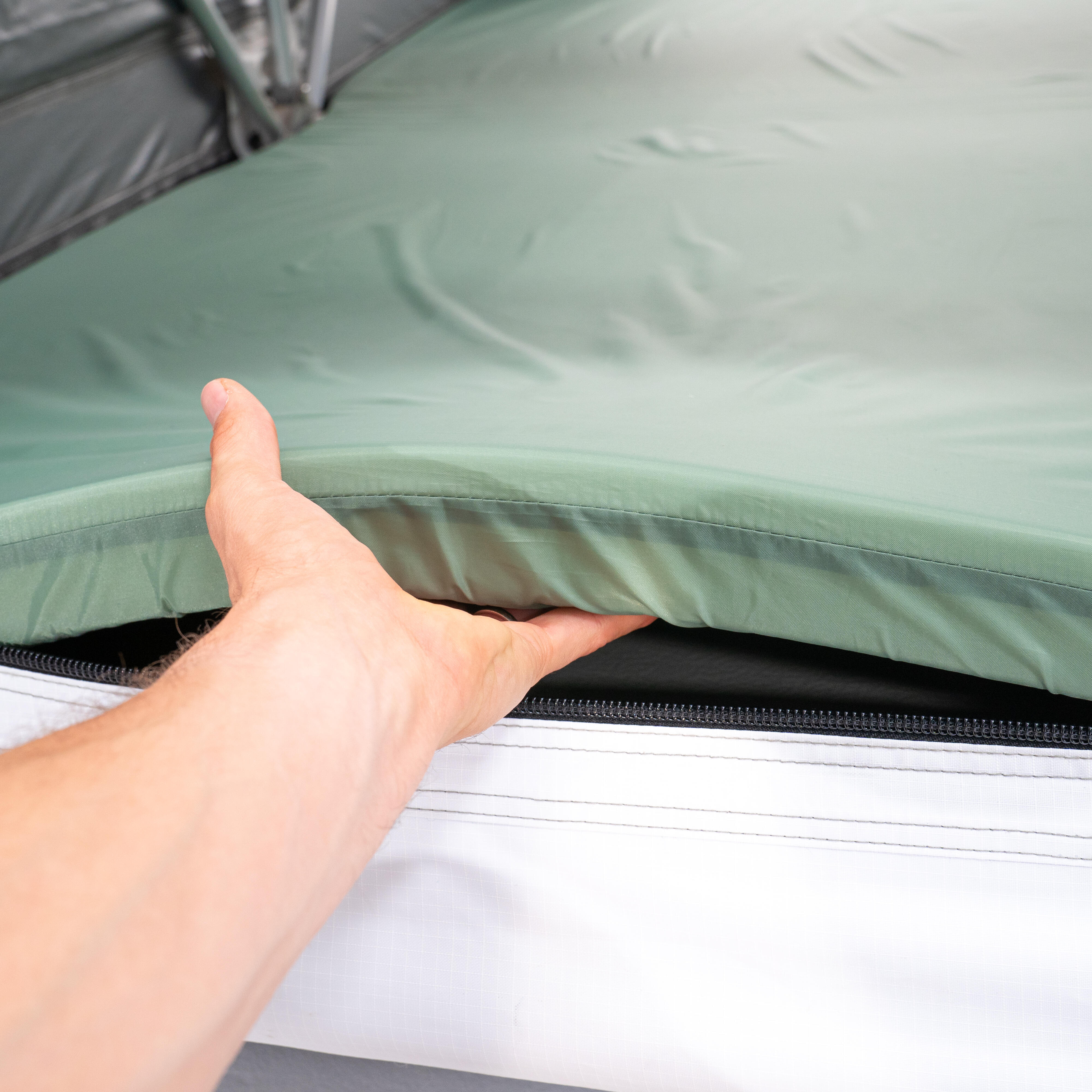 Carpa roof top para techo de carro camping Quechua MH500 gris - Decathlon