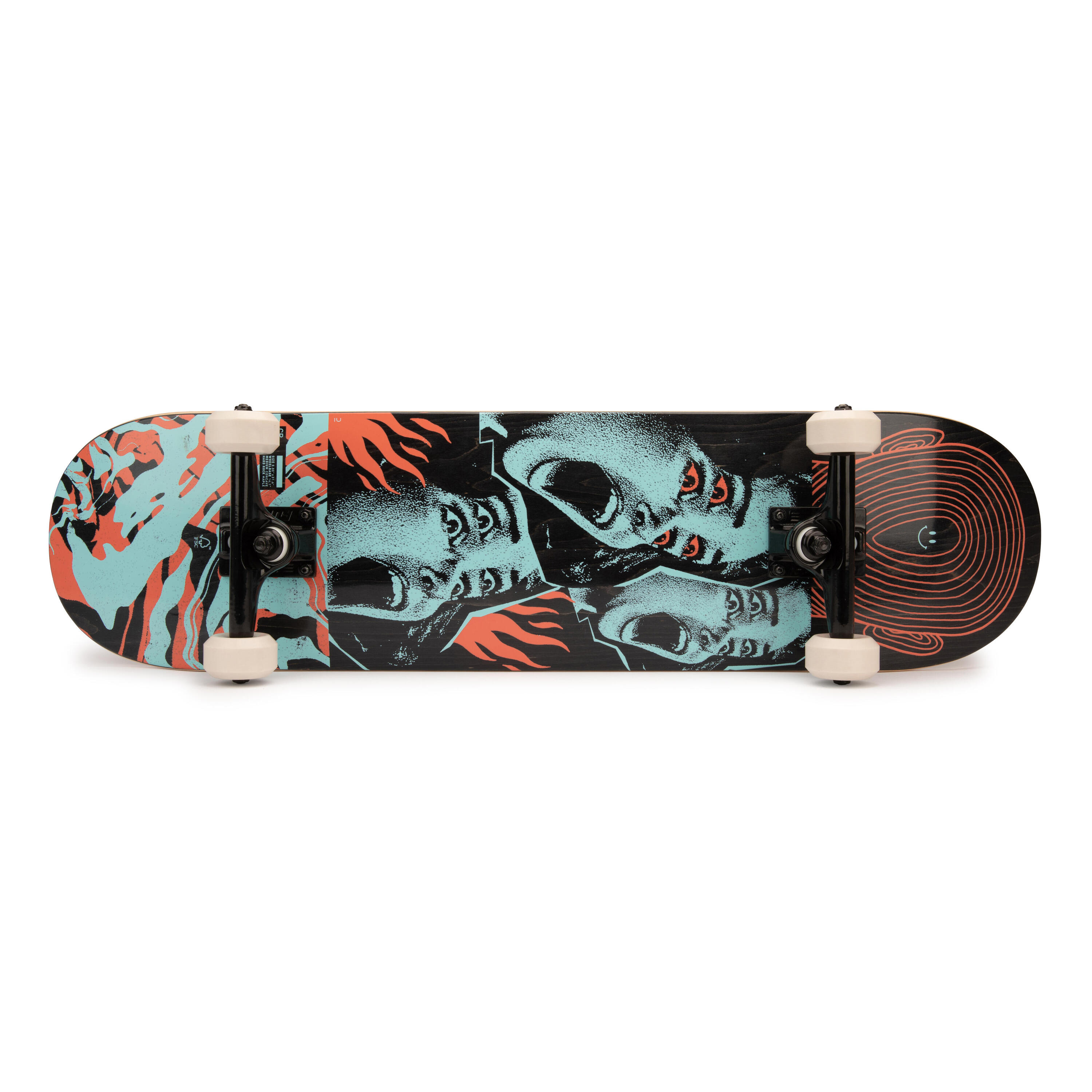 SKATEBOARD COMPLET CP500 FURY TAILLE 8" | Decathlon