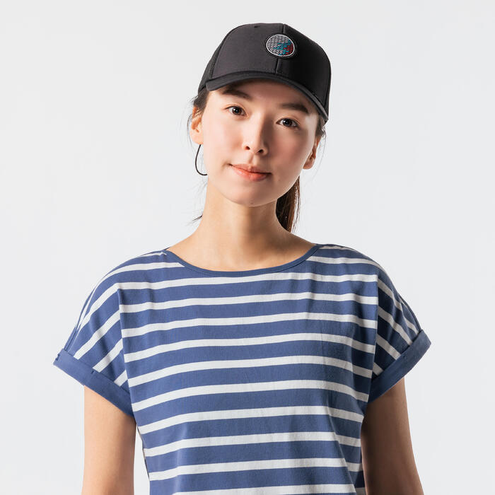 Adults' Sailing Cap 500 - Black